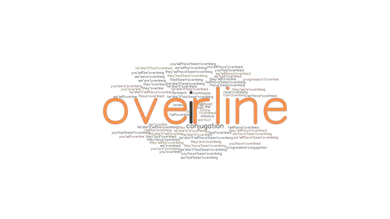 Overline Past Tense: Verb Forms, Conjugate OVERLINE - GrammarTOP.com