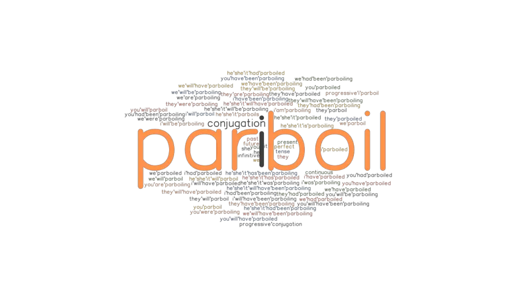 Parboil Past Tense: Verb Forms, Conjugate PARBOIL - GrammarTOP.com