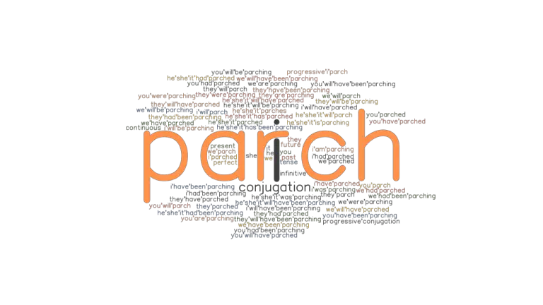 Parch Past Tense: Verb Forms, Conjugate PARCH - GrammarTOP.com