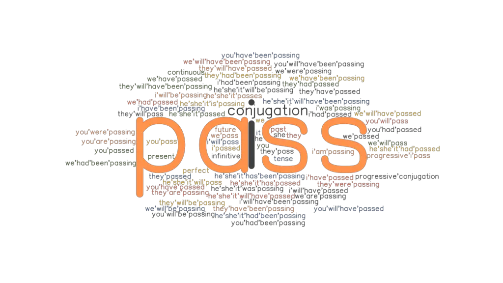Pass Past Tense: Verb Forms, Conjugate PASS - GrammarTOP.com