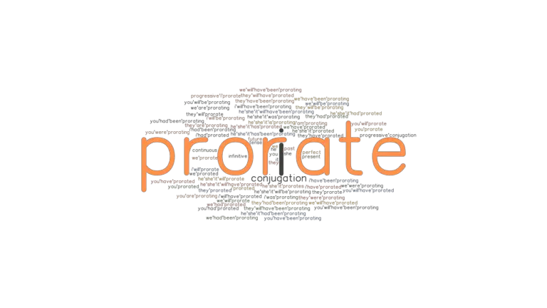 Prorate Past Tense: Verb Forms, Conjugate PRORATE - GrammarTOP.com