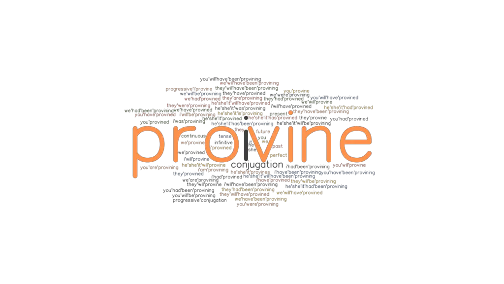 Provine Past Tense: Verb Forms, Conjugate PROVINE - GrammarTOP.com