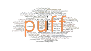 Puff Past Tense: Verb Forms, Conjugate PUFF - GrammarTOP.com
