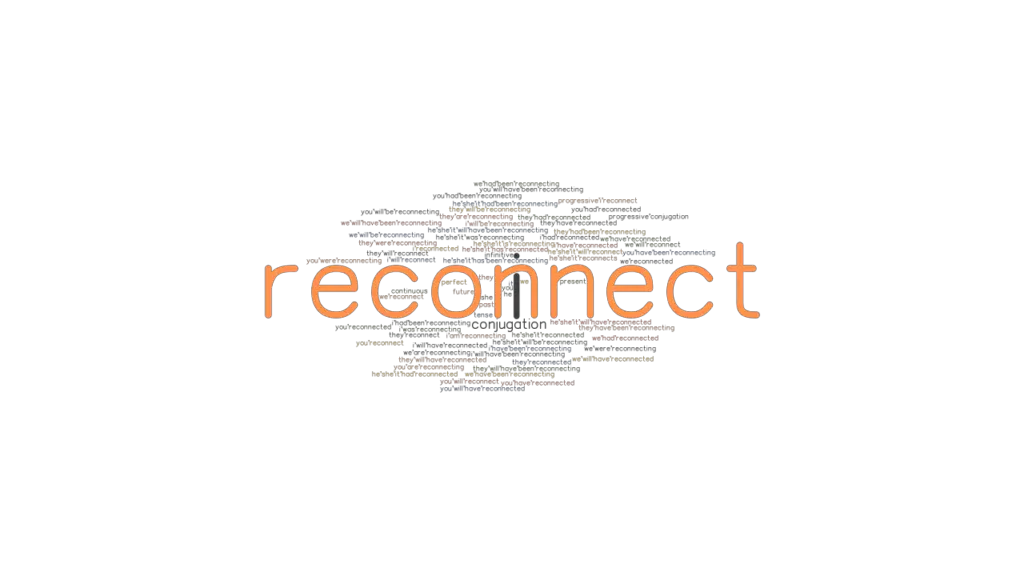Reconnect Past Tense: Verb Forms, Conjugate RECONNECT - GrammarTOP.com