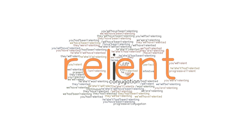 Relent Past Tense: Verb Forms, Conjugate RELENT - GrammarTOP.com