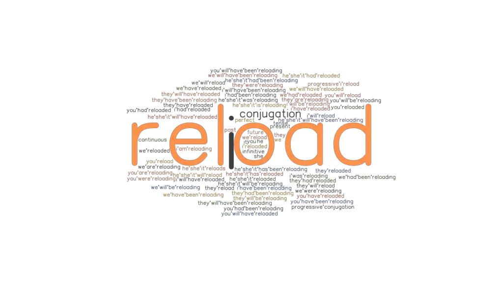 Reload Past Tense: Verb Forms, Conjugate RELOAD - GrammarTOP.com