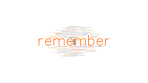 Remember Past Tense: Verb Forms, Conjugate REMEMBER - GrammarTOP.com