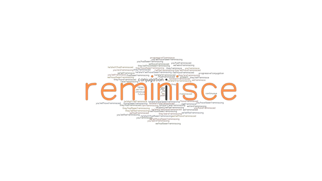 Reminisce Past Tense: Verb Forms, Conjugate REMINISCE - GrammarTOP.com