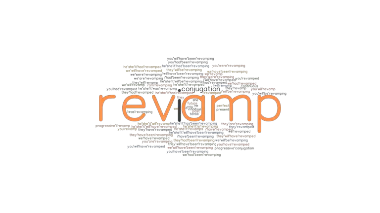 Revamp Past Tense: Verb Forms, Conjugate REVAMP - GrammarTOP.com