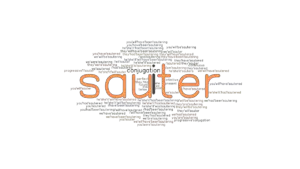 Sauter Past Tense: Verb Forms, Conjugate SAUTER - GrammarTOP.com
