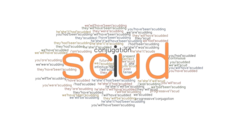 Scud Past Tense: Verb Forms, Conjugate SCUD - GrammarTOP.com