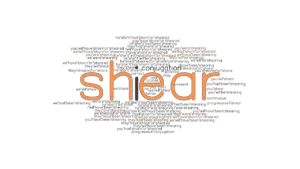 Shear Past Tense: Verb Forms, Conjugate SHEAR - GrammarTOP.com