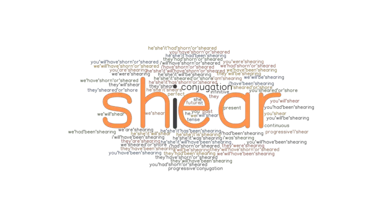 Shear Past Tense: Verb Forms, Conjugate SHEAR - GrammarTOP.com