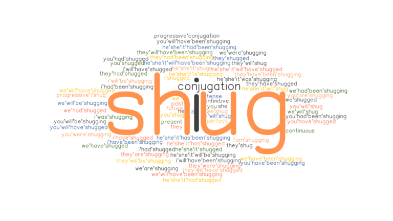 Shug Past Tense: Verb Forms, Conjugate SHUG - GrammarTOP.com