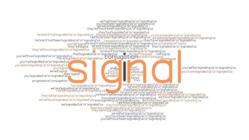 Signal Past Tense: Verb Forms, Conjugate SIGNAL - GrammarTOP.com