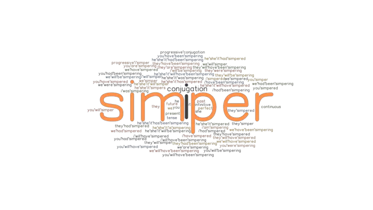 Simper Past Tense: Verb Forms, Conjugate SIMPER - GrammarTOP.com