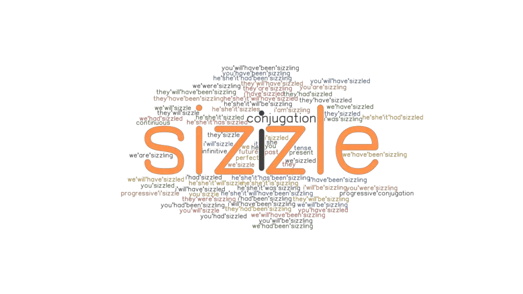 Sizzle Past Tense: Verb Forms, Conjugate SIZZLE - GrammarTOP.com