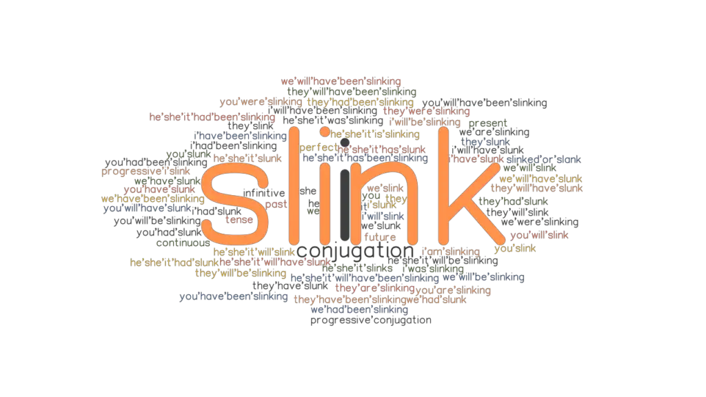 Slink Past Tense: Verb Forms, Conjugate SLINK - GrammarTOP.com