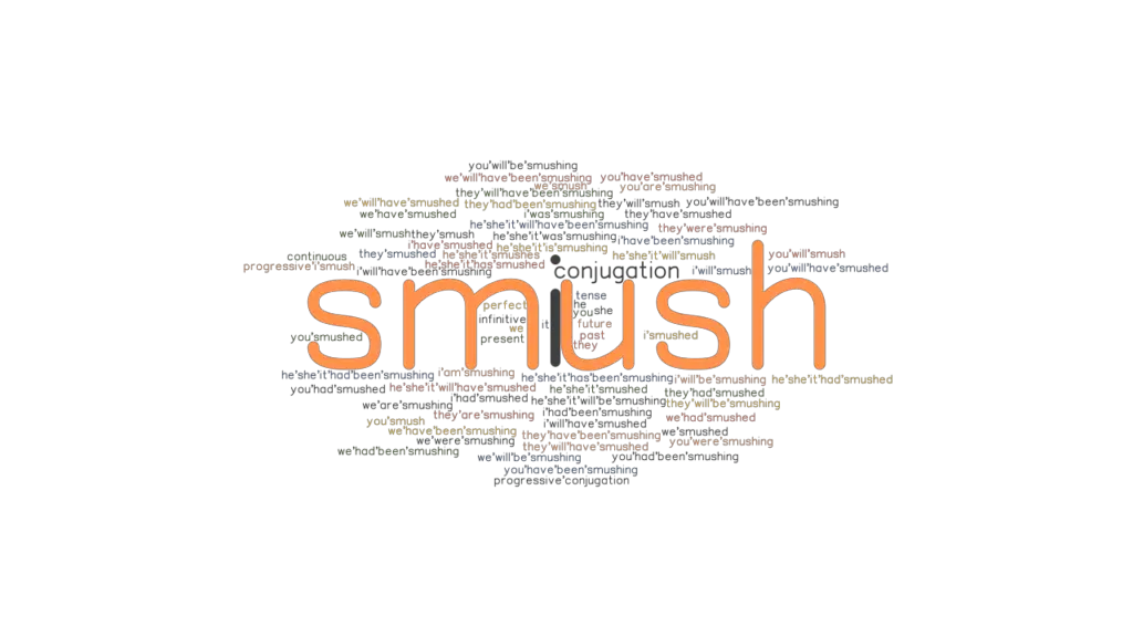 Smush Past Tense: Verb Forms, Conjugate SMUSH - GrammarTOP.com
