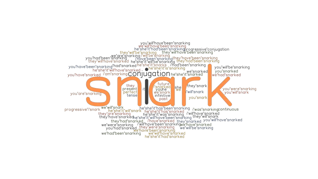 Snark Past Tense: Verb Forms, Conjugate SNARK - GrammarTOP.com