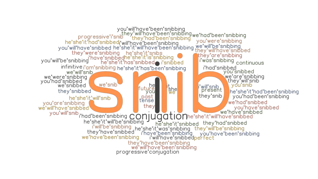 Snib Past Tense: Verb Forms, Conjugate SNIB - GrammarTOP.com