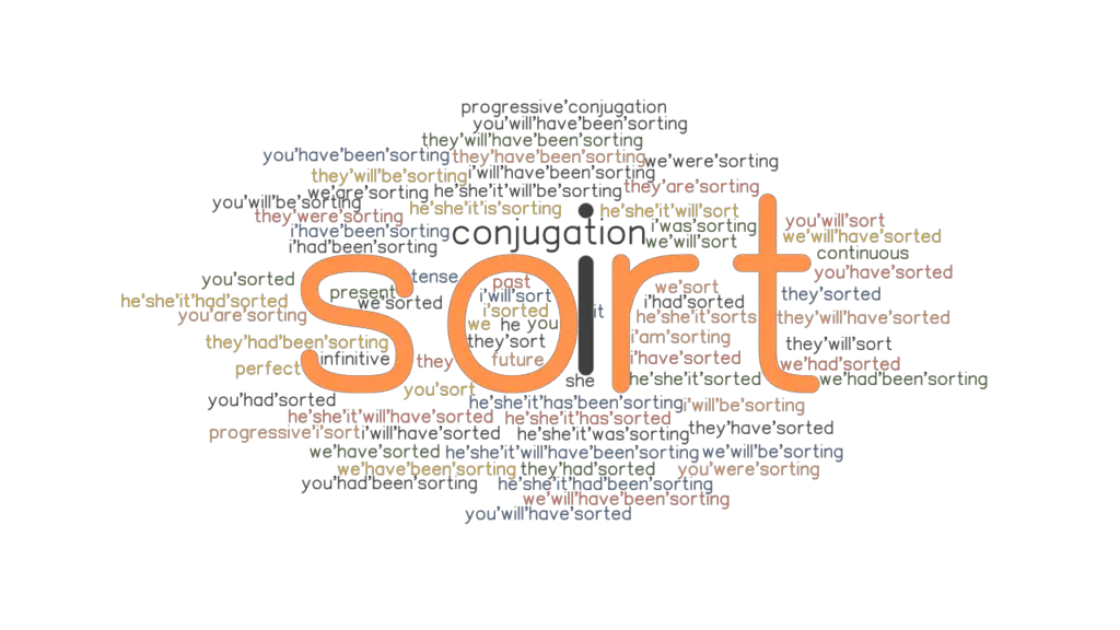 Sort Past Tense: Verb Forms, Conjugate SORT - GrammarTOP.com
