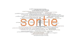 Sortie Past Tense: Verb Forms, Conjugate SORTIE - GrammarTOP.com