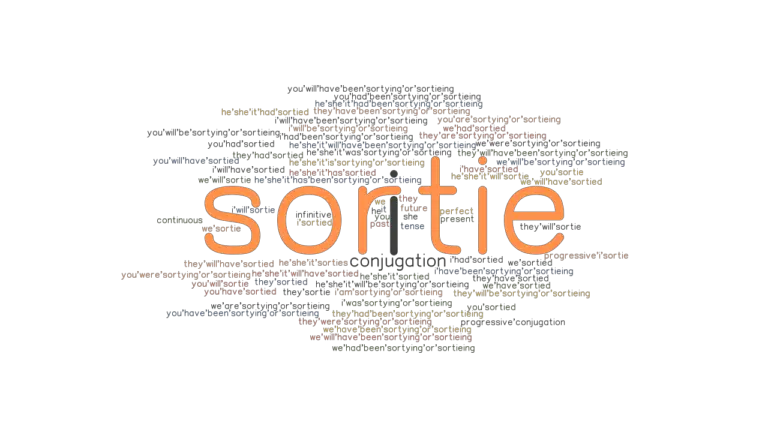 Sortie Past Tense: Verb Forms, Conjugate SORTIE - GrammarTOP.com