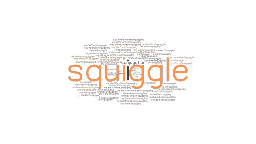 Squiggle Past Tense: Verb Forms, Conjugate SQUIGGLE - GrammarTOP.com