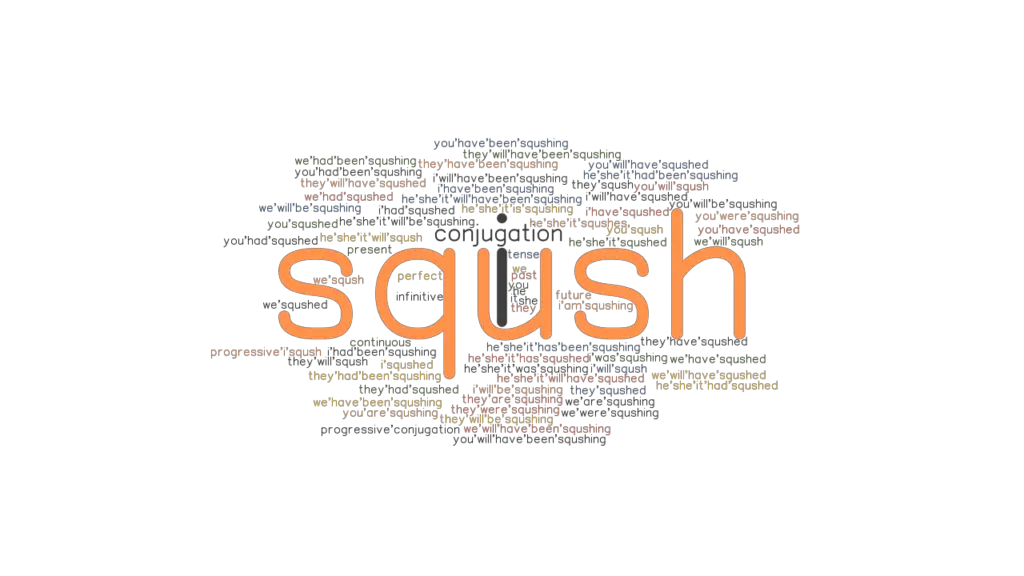 Sqush Past Tense: Verb Forms, Conjugate SQUSH - GrammarTOP.com