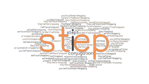 Step Past Tense: Verb Forms, Conjugate STEP - GrammarTOP.com
