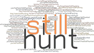 Still-hunt Past Tense: Verb Forms, Conjugate STILL-HUNT - GrammarTOP.com