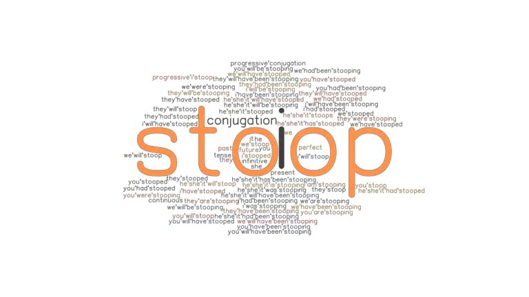 Stoop Past Tense: Verb Forms, Conjugate STOOP - GrammarTOP.com