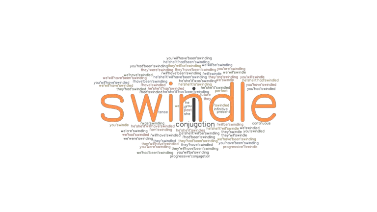 Swindle Past Tense: Verb Forms, Conjugate SWINDLE - GrammarTOP.com