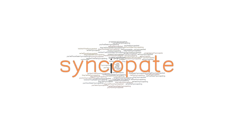 Syncopate Past Tense: Verb Forms, Conjugate SYNCOPATE - GrammarTOP.com