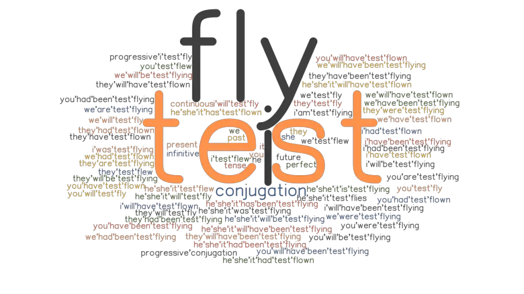 Test-fly Past Tense: Verb Forms, Conjugate TEST-FLY - GrammarTOP.com