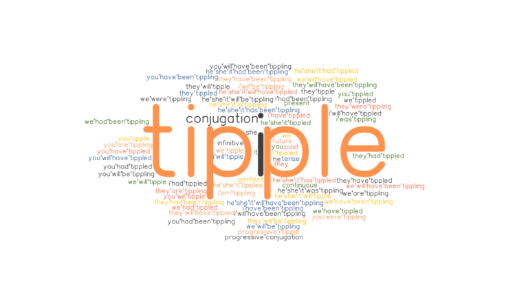 Tipple Past Tense: Verb Forms, Conjugate TIPPLE - GrammarTOP.com