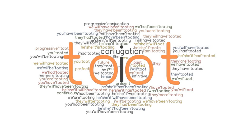 Toot Past Tense: Verb Forms, Conjugate TOOT - GrammarTOP.com