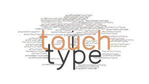 Touch-type Past Tense: Verb Forms, Conjugate TOUCH-TYPE - GrammarTOP.com
