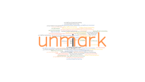 Unmark Past Tense: Verb Forms, Conjugate UNMARK - GrammarTOP.com