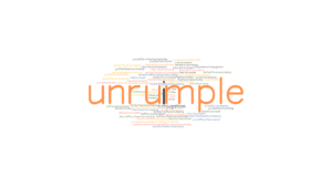 Unrumple Past Tense: Verb Forms, Conjugate UNRUMPLE - GrammarTOP.com