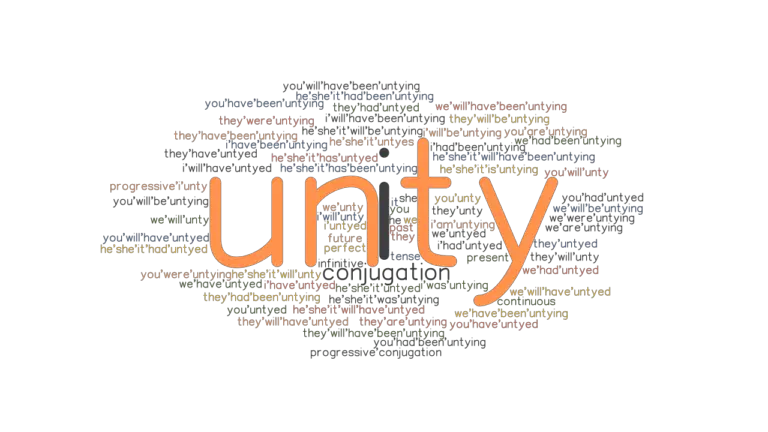 Unty Past Tense: Verb Forms, Conjugate UNTY - GrammarTOP.com