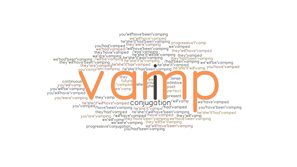 Vamp Past Tense: Verb Forms, Conjugate VAMP - GrammarTOP.com
