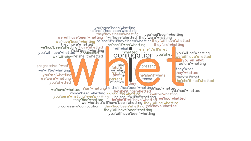 Whet Past Tense: Verb Forms, Conjugate WHET - GrammarTOP.com