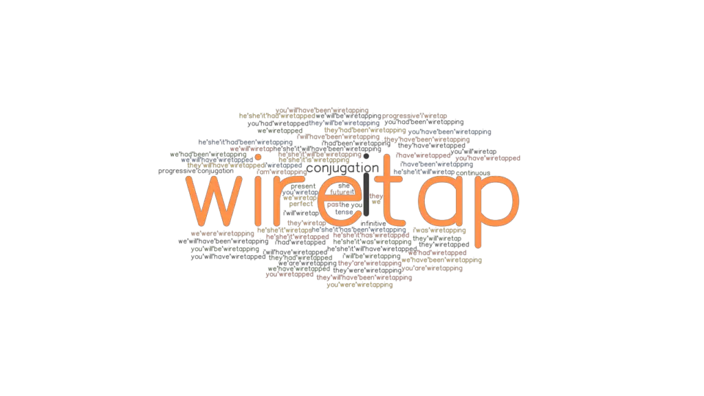 Wiretap Past Tense: Verb Forms, Conjugate WIRETAP - GrammarTOP.com