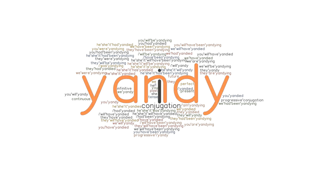 Yandy Past Tense: Verb Forms, Conjugate YANDY - GrammarTOP.com