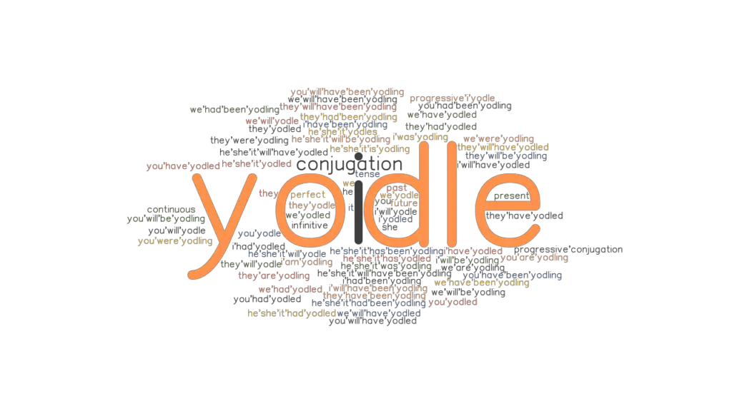 Yodle Past Tense: Verb Forms, Conjugate YODLE - GrammarTOP.com